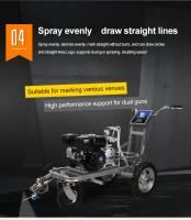 China 22Mpa Pressure Road Marking Machine 5.5HP Traffic Line Painting Equipment for sale