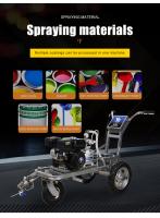China 22Mpa Pressure Road Marking Machine 5.5HP Traffic Line Painting Equipment for sale