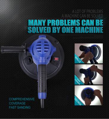 China Brushless Sander Machine Drywall Concrete Mortar Coated 220vac Electric Plaster Sander for sale