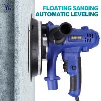 China 230V Self Vacuum Plastering Sanding Machine Handheld Concrete Wall Polishing Machine for sale