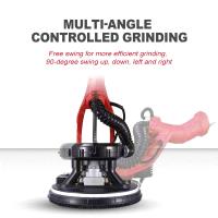 China Hand Vacuum Putty Sander Machine Brush Motor Concrete Floor Wall And Ceiling Sander for sale