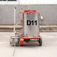 China Parking Lots Stadium Road Marking Machine Diesel 6.5HP 10 L/Min 250 Bar Hydraulic Straight Line Cold Melt Spray for sale