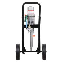 China pu tube pistol pneumatic drive anti corrosion marine epoxy paint sprayer machine zinc alloy primer boat painting coating machine for sale