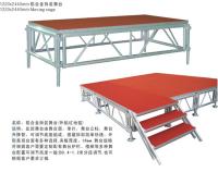 China Removable Aluminum Stage Platform Alloy Square Stage Truss System for sale