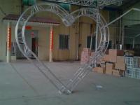 China Customized Special Shaped Aluminum Truss For Hanging Lights for sale