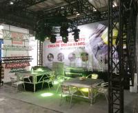 China Motorized Rotating Aluminum Spigot Truss Lighting Stands Black 1.5m 2m for sale