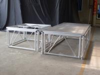 China Easy Assemble Aluminum Stage Platform 400mm / 600mm / 800mm Length for sale
