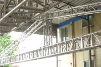 China TUV Aluminum Square TrussTriangle Roof Trussing System 500mm - 4000mm for sale