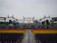 China Gymnasium Aluminum Box Truss Bolt Trade Show Booth Large Heavy Loading 450x600 mm for sale
