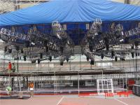 China TUV Stage Light Stands Aluminium Lighting Truss Lamp Metal Trusses Φ 50×3 mm for sale