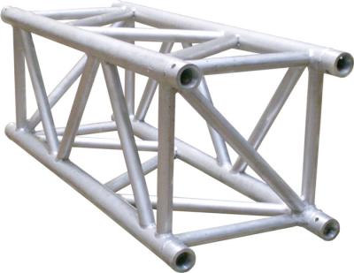 China TUV Square Aluminum Spigot Truss Lighting Stands 20×2 mm Brace Tube for sale