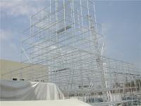 China Events Steel Layer Truss Scaffolding 1000×2000 mm Outdoor For Array Speaker for sale