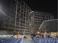 China Adjustable Lighting Layer Truss 1.22×2.44 m Concert Stage Light Stand for sale