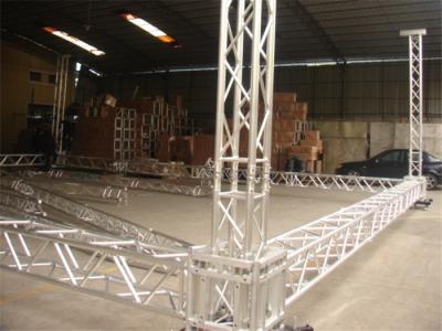 China Spigot Aluminum Trussing Corcert Event Truss 6 Way Corner - Small 287x287 mm for sale