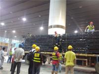 China Auto Show Folding Aluminum Trusses Black FT5295 Code 10kg per meter for sale
