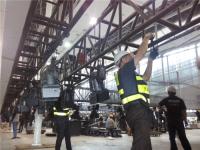 China Auto Show Folding Aluminum Trusses Black FT5295 Code 10kg per meter for sale