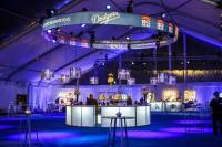 China Runway Booth Display Stand Trade Show Truss System Circle Shaped for sale