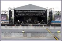 China Event Portable Crowd Control Barriers 6082-T6 Aluminum Alloy Detachable Safety Barricades for sale
