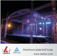 China Heavy Laser Lighting Aluminum Stage Roof Truss Outdoor Exhibition Show 200mm - 1000mm for sale