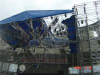 China Heavy Laser Lighting Aluminum Stage Roof Truss Outdoor Exhibition Show 200mm - 1000mm for sale