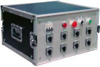 China Heavy Duty Stage Truss Systems Electric Hoist Controls Silver With Black Board for sale