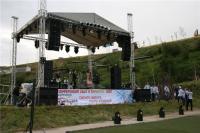 China Concert Stage Roofing Trusses Aluminum DJ Trussing Indoor 500kg - 4700kg Max Loading for sale