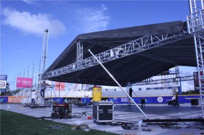 China Lightweight 12 Inch Concert Stage Roof Truss / DJ Truss Stand Roof Frames for sale