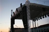 China Recycling Aluminum Stage Roof Truss Spigot Display Lift Tower Suit Easy Install 12m - 30m for sale