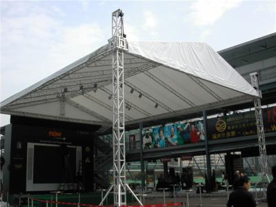 China Recycling Aluminum Stage Roof Truss Spigot Display Lift Tower Suit Easy Install 12m - 30m for sale