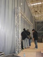 China Indoor Aluminum Square Truss Goal Post Hanging Led Screen 12m - 30m Max Span for sale