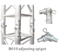 China Stable Truss Accessories Aluminum Light Trussing B010 Adjusting Spigot Bolt for sale