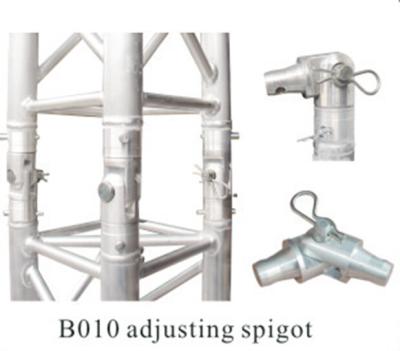 China Adjusting Conical Trusses Accessories Aluminum Light Trussing B010 Faster Building for sale