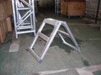 China Aluminum Alloy 6082 T6 Spigot Truss Angle / Bolt Truss Flexible Angle for sale