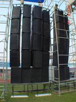 China 2 Meter Screw Square Truss Speaker Stands Lighting 6m - 18m 16 Degrees Hardness for sale
