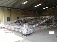 China Aluminum Triangle Truss roofing Bolt 12m Max Span Tube Diameter Ø 50mm for sale
