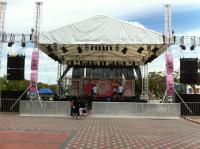 China Concert Stage Roof Truss Aluminum Outdoor TUV Non - Rust Fireproof 450x450 mm for sale