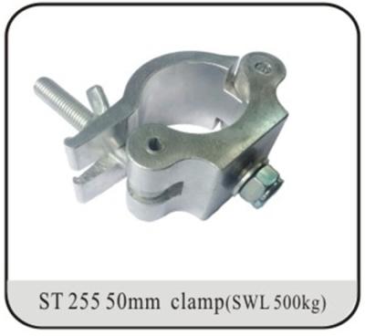 China Light Trussing Heavy Duty O Swivel Clamp With Half Coupler 10mm - 20mm Thickness for sale
