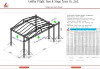 China Thick Aluminum Stage Trussing Roofing Trusses Medium Event Olympic Games Show for sale