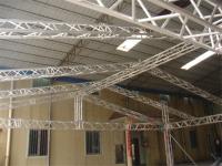 China Event Lightweight Stage Roof Truss Medium Tower Globaltruss Diameter 50mm for sale