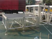 China 22m / 80 Feet Aluminum Square Bolt Truss System 450x600 mm Stage For School for sale
