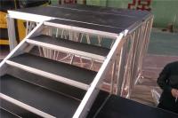 China 22m / 80 Feet Aluminum Square Bolt Truss System 450x600 mm Stage For School for sale