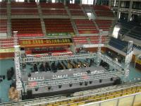 China General Purpose Aluminum Box Truss Stage Trussing 3mm Thickness Diameter Ø 50mm for sale