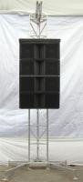China Fireproof Aluminum Speakers Stand Truss Head Screw TUV CE Ø 50mm Tube for sale