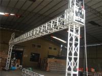 China 7M Aluminum Goal Posts Stage Lighting Truss Systems Outdoor DJ Trussing Lighting System for sale
