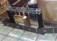 China Aluminium Goal Posts Truss LED Screen Small Medium Goal Post Lighting Stand for sale