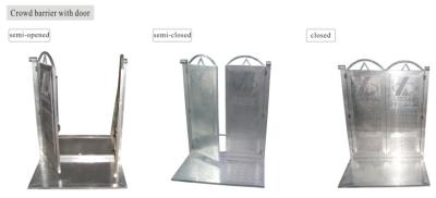 China Events Removable Crowd Control Barrier For Outdoor Performance for sale