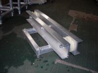 China 10mm Thickness Aluminum Top Section Ground Support For All Pillar Truss for sale