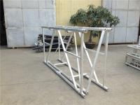 China Outdoor Triangular Folding Truss Customized 4mm Thickness Fast Installation for sale