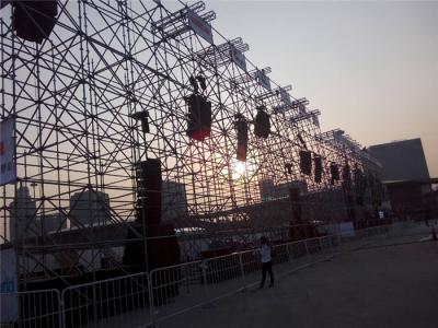 China Speaker Trussing Layer Truss Steel Background For Outdoor Concert for sale