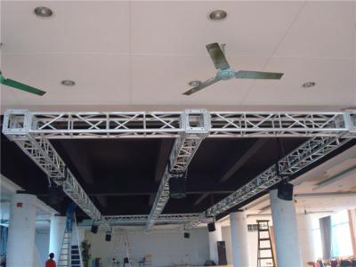 China Box Truss Aluminum Square 6 Way Corner Bolt Trussing Stage Lighting Stands for sale
